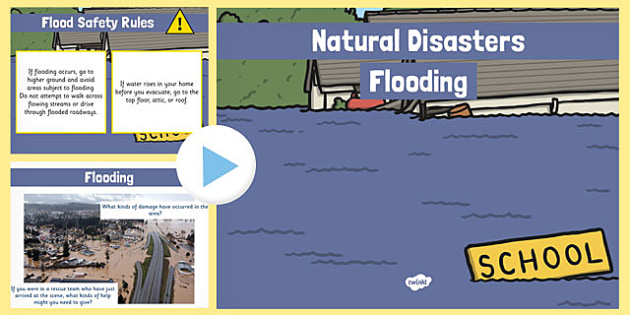 Flooding Information PowerPoint | Causes of Flooding KS2