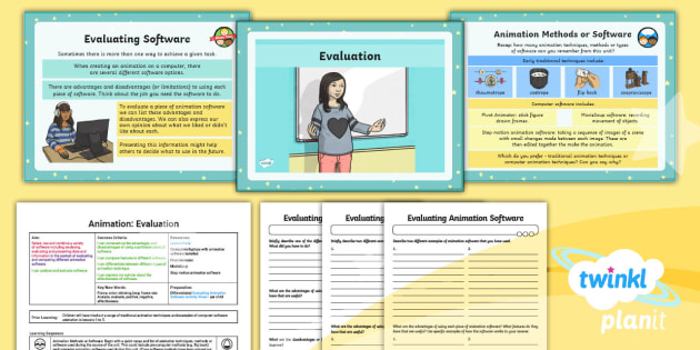 Computing: Animation: Evaluation Year 4 Lesson Pack 6