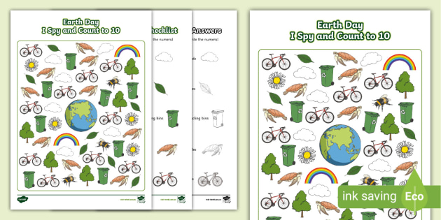 Earth Day I Spy | Twinkl (teacher made)