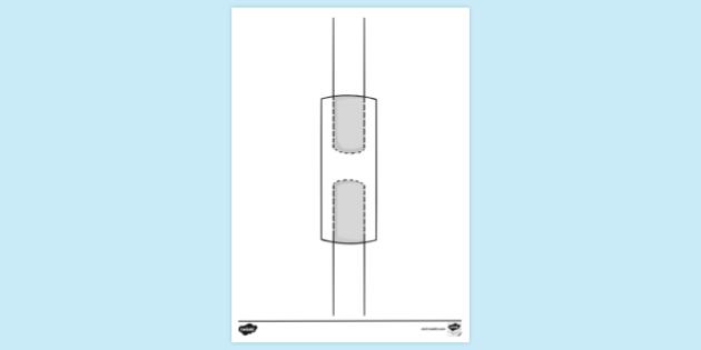 FREE! - Plastic Tubing Joining Dowel Colouring Sheet