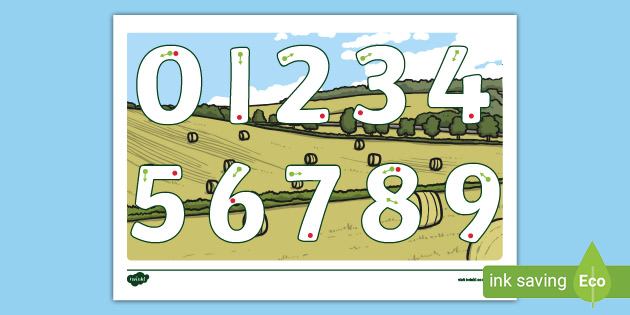 Harvest-Themed Number Formation Activity (teacher made)