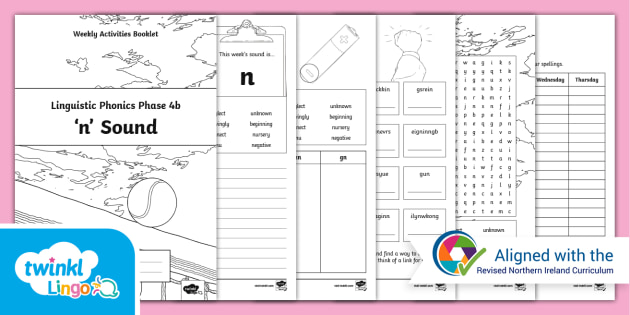 'N' Sound Phonics Activities | twinkl.co.uk