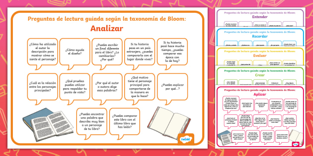 Cuadro De Preguntas Para La Lectura Examen Primer Trimestre Segundo