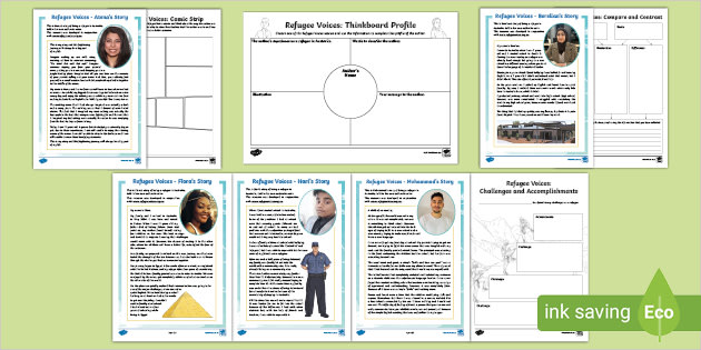 FREE! - Refugee Voices Stories and Activity Pack