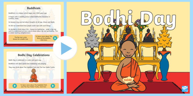 KS1 Bodhi Day Information PowerPoint (Teacher-Made)