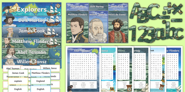 Australia's Early Explorers Resource Pack - English