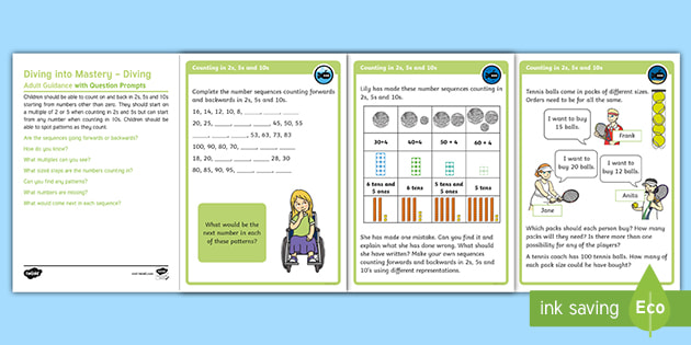 👉 White Rose Maths Compatible Year 2 Count in 2s, 5s and 10s
