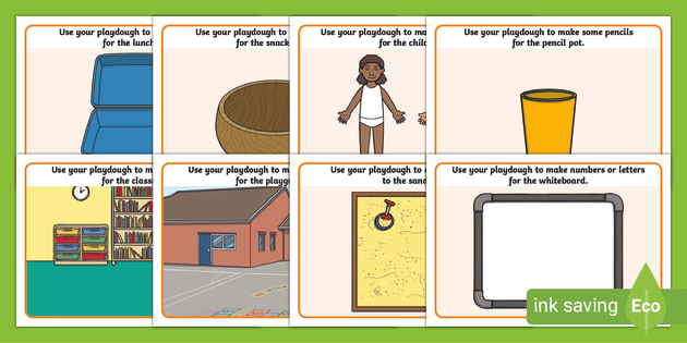 Starting School Themed Playdough Mats (teacher made)