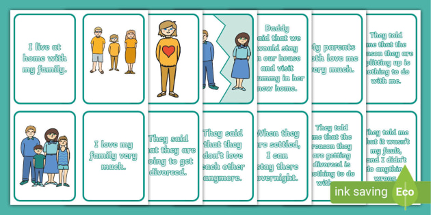 Divorce Worksheets For Kids The Divorce Workbook For Children Lisa