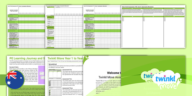 Move PE Year 6 Gymnastics: Movement Assessment Pack