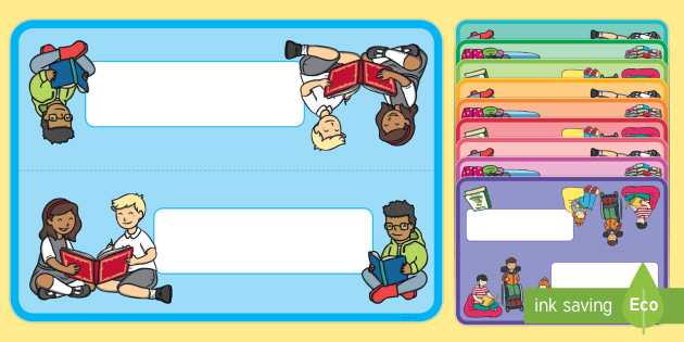 FREE! - 👉 Editable Class Group Table Signs (Reading Area) -Library, group