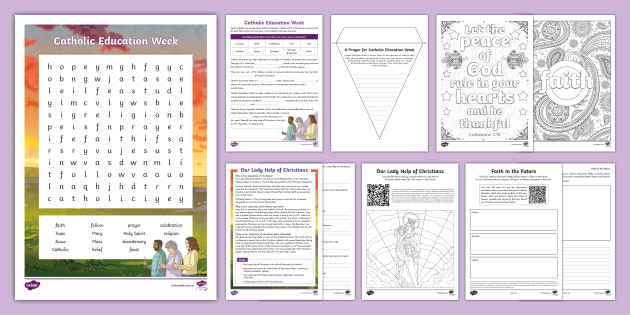 3-6 Catholic Education Week Activity Pack