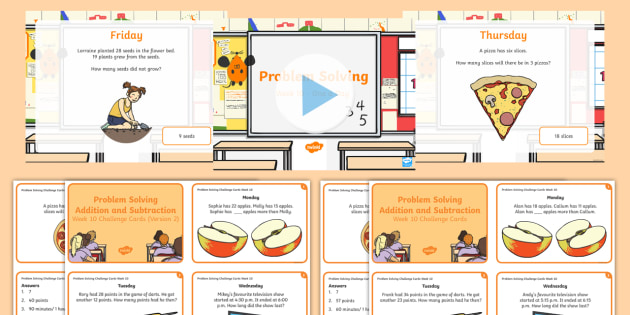 Week 10 - Problem Solving - One a Day - Resource Pack
