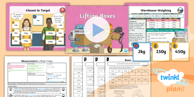 Year 6 Problems: Conversion of Units of Measure PlanIt Lesson 2
