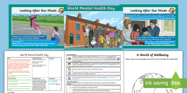 World Mental Health Day October Lesson Pack | Twinkl Life