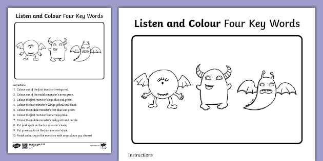 keyword colouring