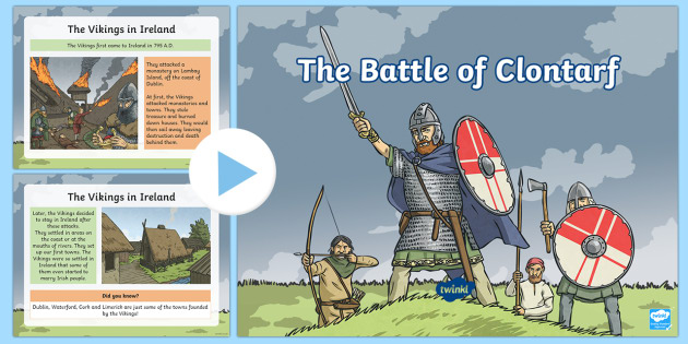The Battle of Clontarf PowerPoint (teacher made)
