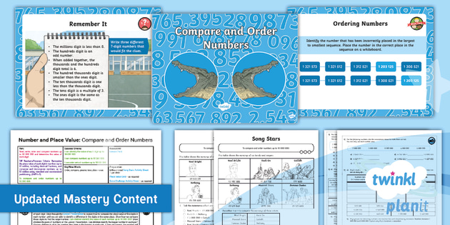 PlanIt Maths Year 6 Number and Place Value Lesson Pack Read and Write ...