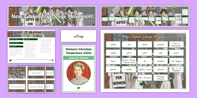 New Zealand Women's Suffrage Movement Resource Pack