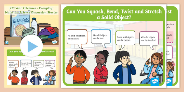 KS1 Year 2 Everyday Materials Science Discussion Starter