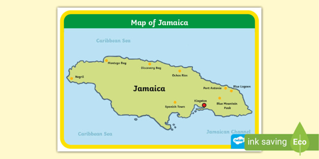 Jamaica Map
