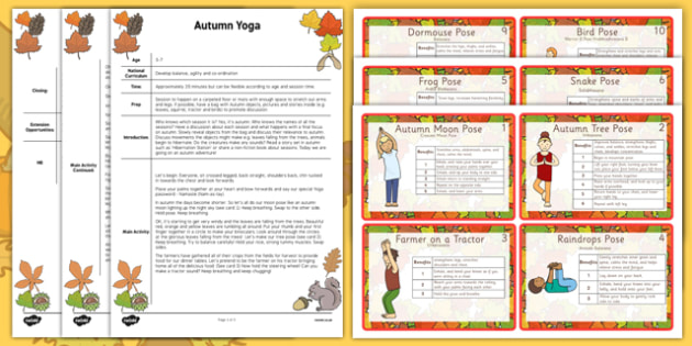 Autumn Yoga Story (teacher made)