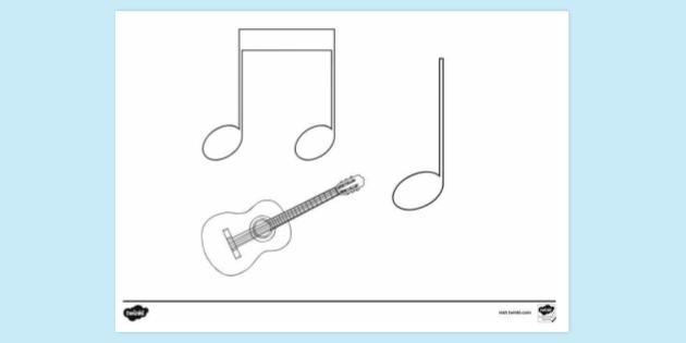 FREE! - Music Colouring | Colouring Sheets (teacher made)