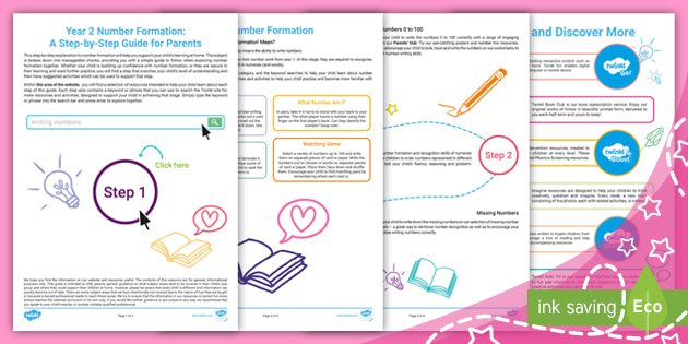 Number Formation Guides | twinkl.com.au