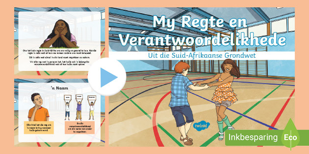 My Regte en Verantwoordelikhede PowerPoint (teacher made)