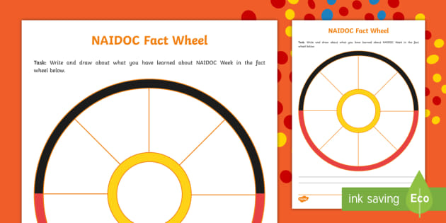 FREE! - NAIDOC Week Fact Wheel Worksheet | Primary Resources