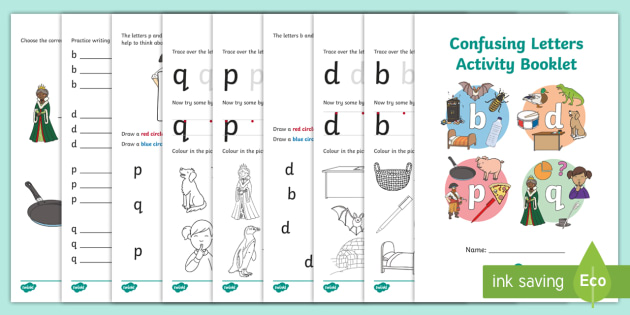 Letter Reversal Worksheet (teacher made)