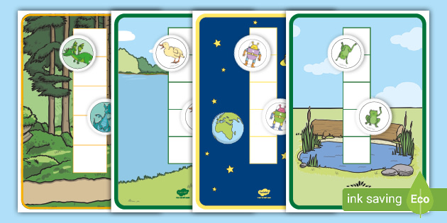 👉 Five-Frame Number Rhymes to 5 Resource Pack