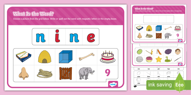 Phase 5 Split Digraph Make-A-Word Activity Cards