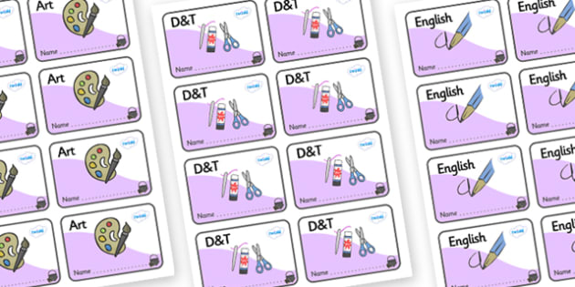 FREE! - Magical Themed Editable Book Labels (teacher made)