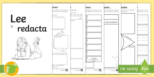 Cuadernillo de lectura: Lee y redacta | 5º de Primaria