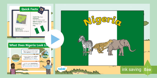 KS1 Nigeria Information PowerPoint (teacher made)