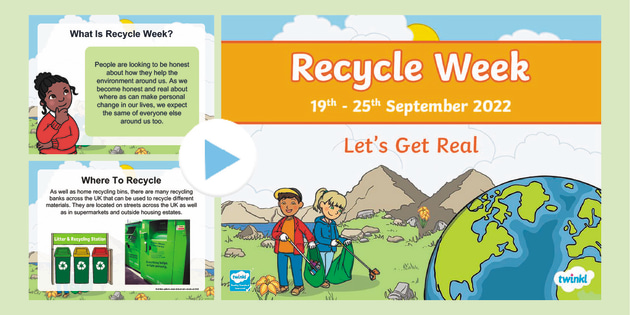 Recycle Week Activities - Twinkl Homework Help - Twinkl