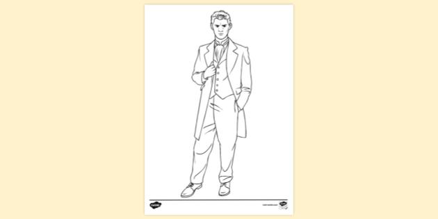 Dunstan Cass Colouring Sheet | Colouring | Colouring Sheets