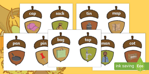 Phase 2 Build an Acorn CVC Activity (teacher made)