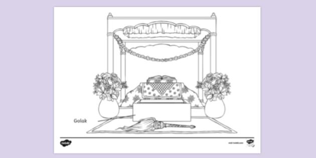 FREE! - Golak Colouring | Colouring Sheet (teacher made)