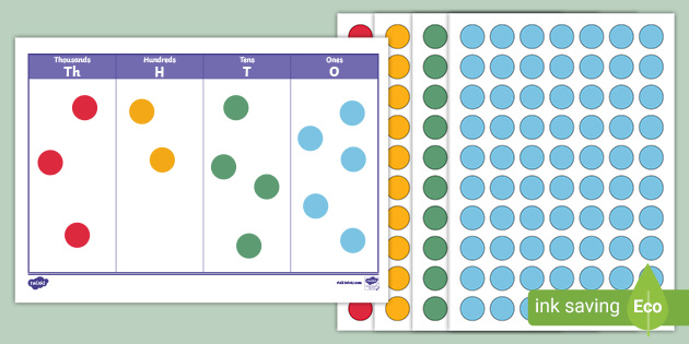 Place Value Counters Interactive Game - Teacher Made
