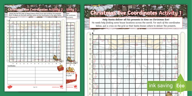 Christmas Eve Coordinates