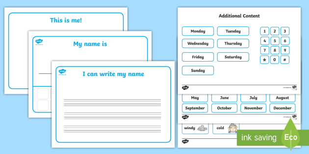 Morning Activity Pack - adapted morning activities