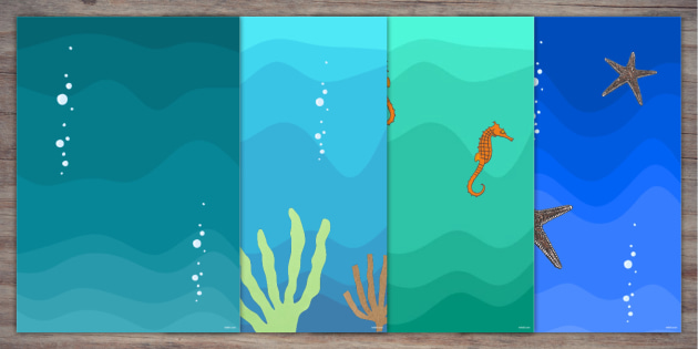 Under the Sea A4 Sheets | Twinkl Party (teacher made)