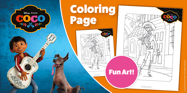 alebrijes coco coloring pages