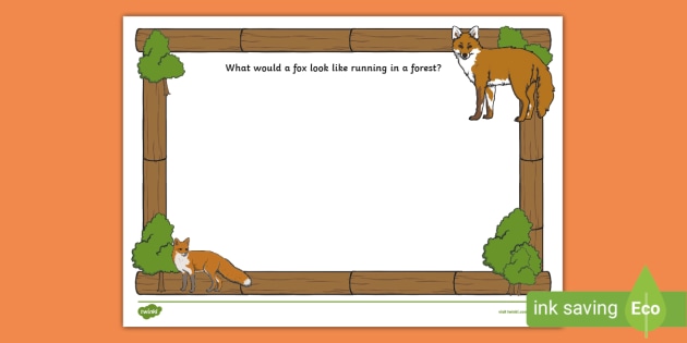 FREE! - Fox Drawing Prompt Activity (Teacher-Made)