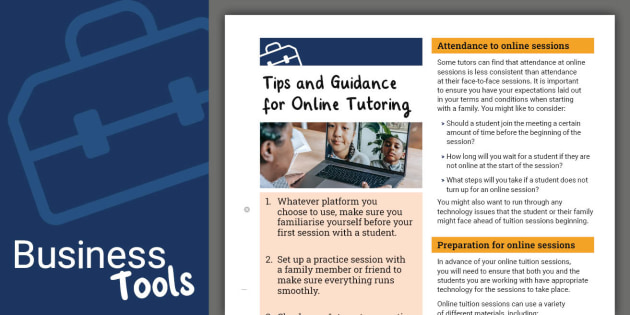 tutoring tips