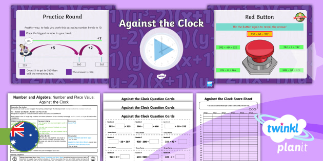 PlanIt Mathematics Year 3 Number and Algebra: Number and Place Value ...