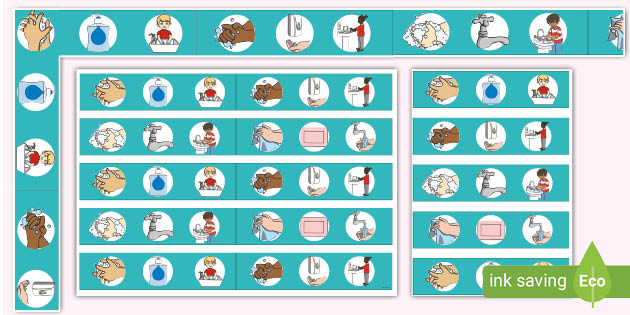 Handwashing Display Border (teacher made)