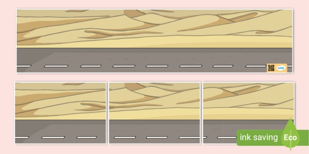 Small World Background - Road (teacher made)